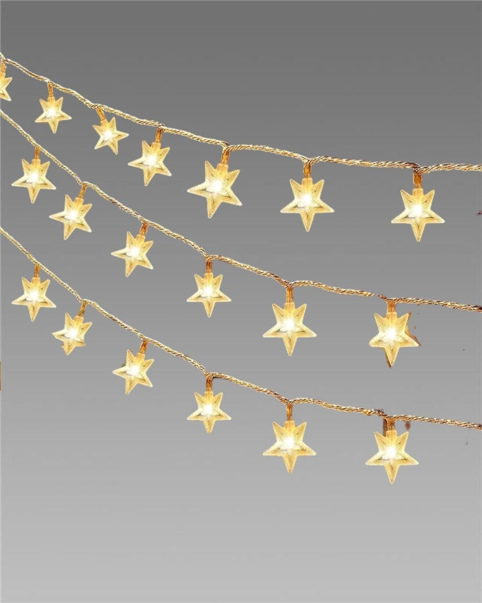 Serial String Star Lights for Decoration – loovani